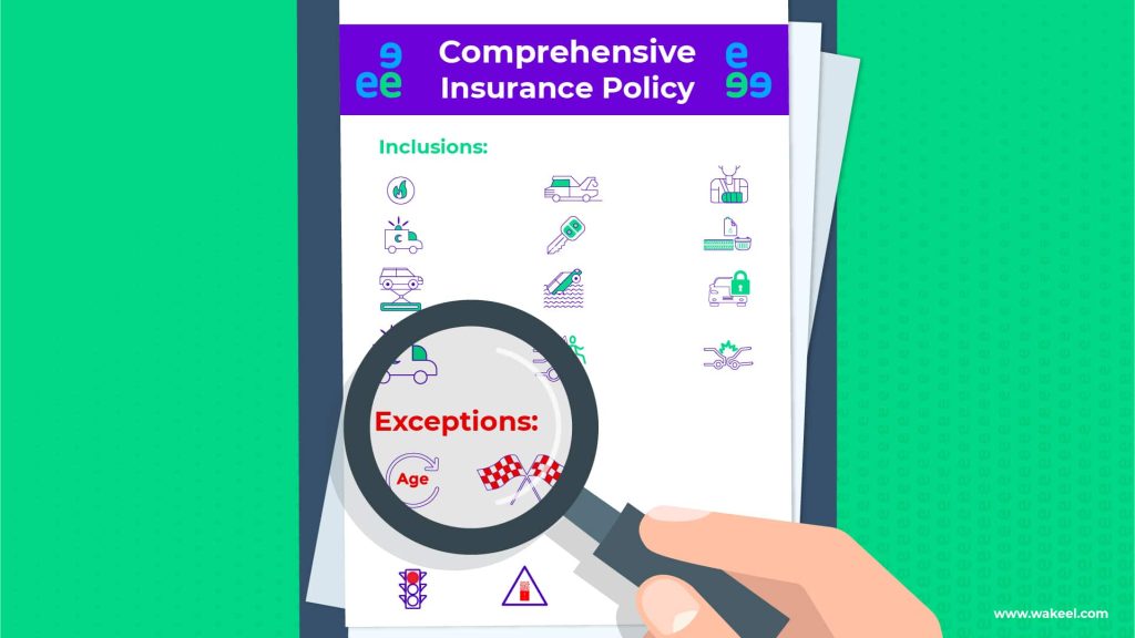 Does comprehensive car insurance cover all claims | wakeel